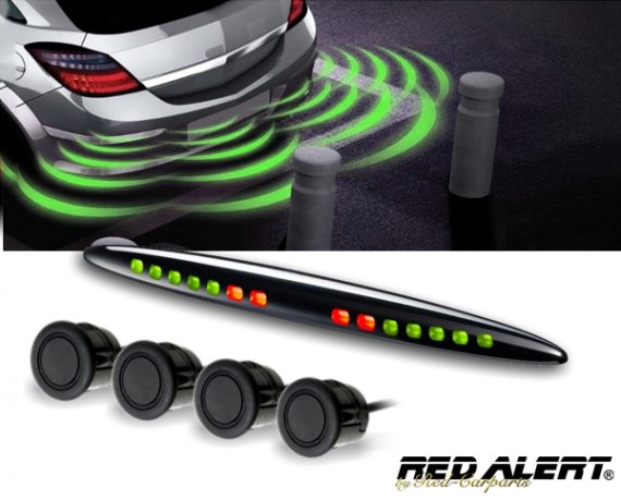 Red Alert Auto Alarmanlage Sirene Ultraschallsensor